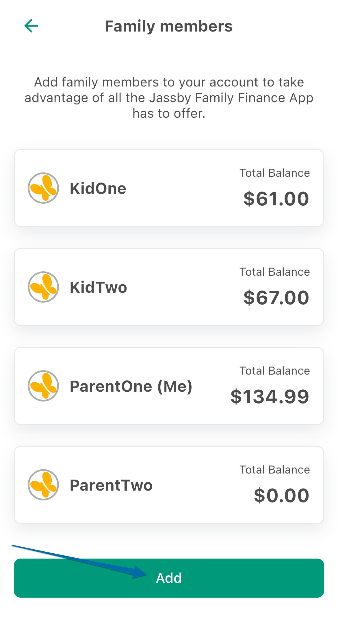 How do I add family members to my account? – Jassby Customer Support
