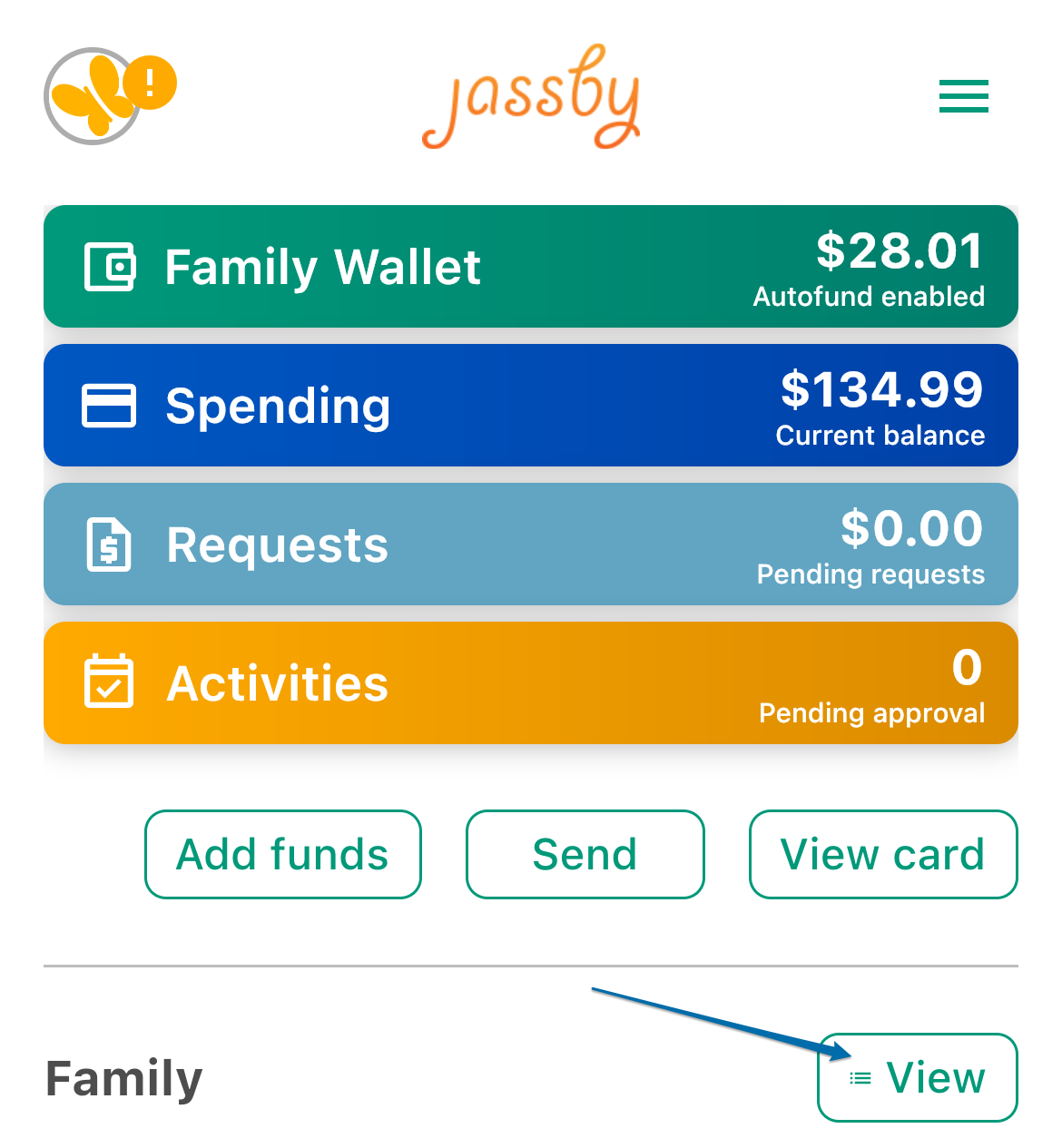 How do I add family members to my account? – Jassby Customer Support